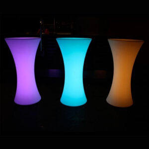 Bar Furniture Hire | Bar Tables, Stools, Glow Bar Table Hire