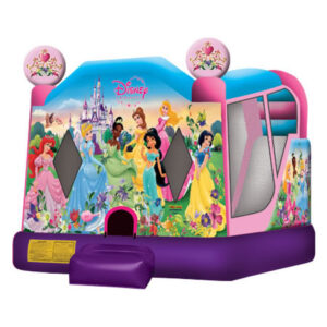 Large disney Princess Jumping Castle C4 - Bargain Party Hire