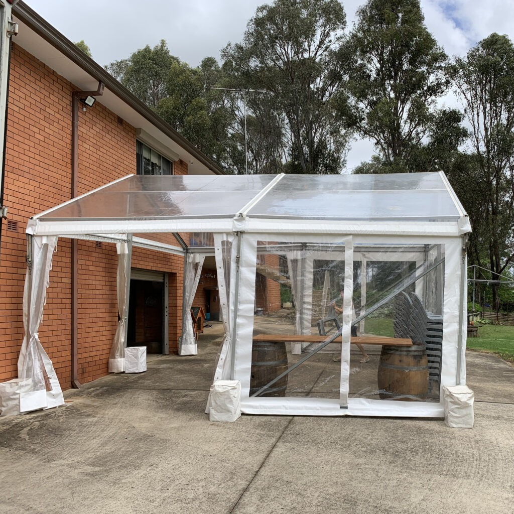 6m x 6m Clear Marquee - Bargain Party Hire