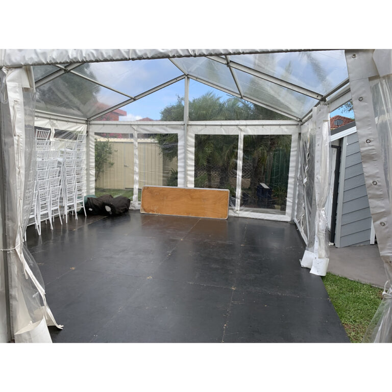 6m x 6m Clear Marquee - Bargain Party Hire