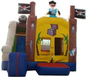 Pirate Ship Jumping Castle - Bargain Party Hire