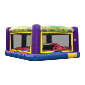 Plain Jumping Castle (3m x 3m) - Bargain Party Hire