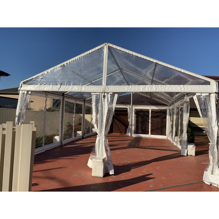 6m x 9m Clear Marquee - Bargain Party Hire