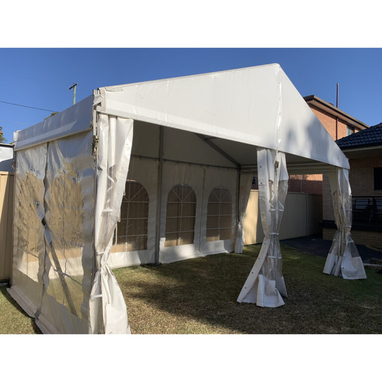 6m x 3m White Marquee - Bargain Party Hire